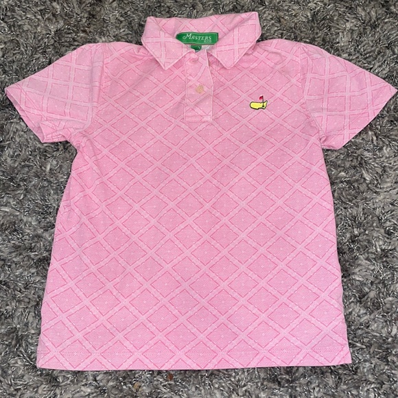 Masters | Shirts & Tops | Masters Kids Pink Polo Shirt With Diamond ...